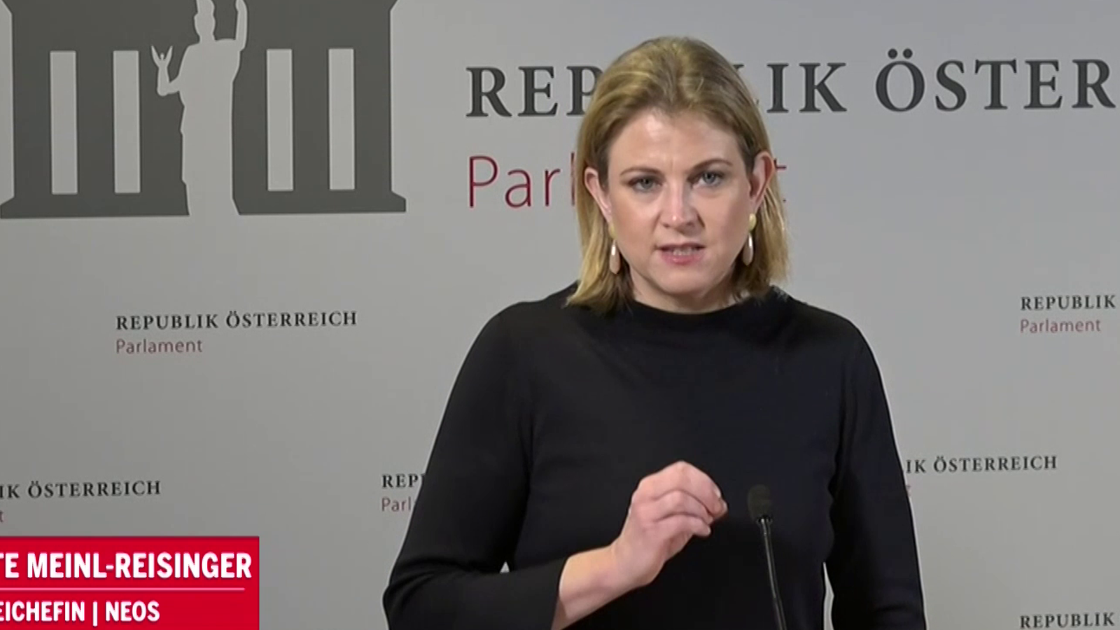 Statement von Beate Meinl-Reisinger