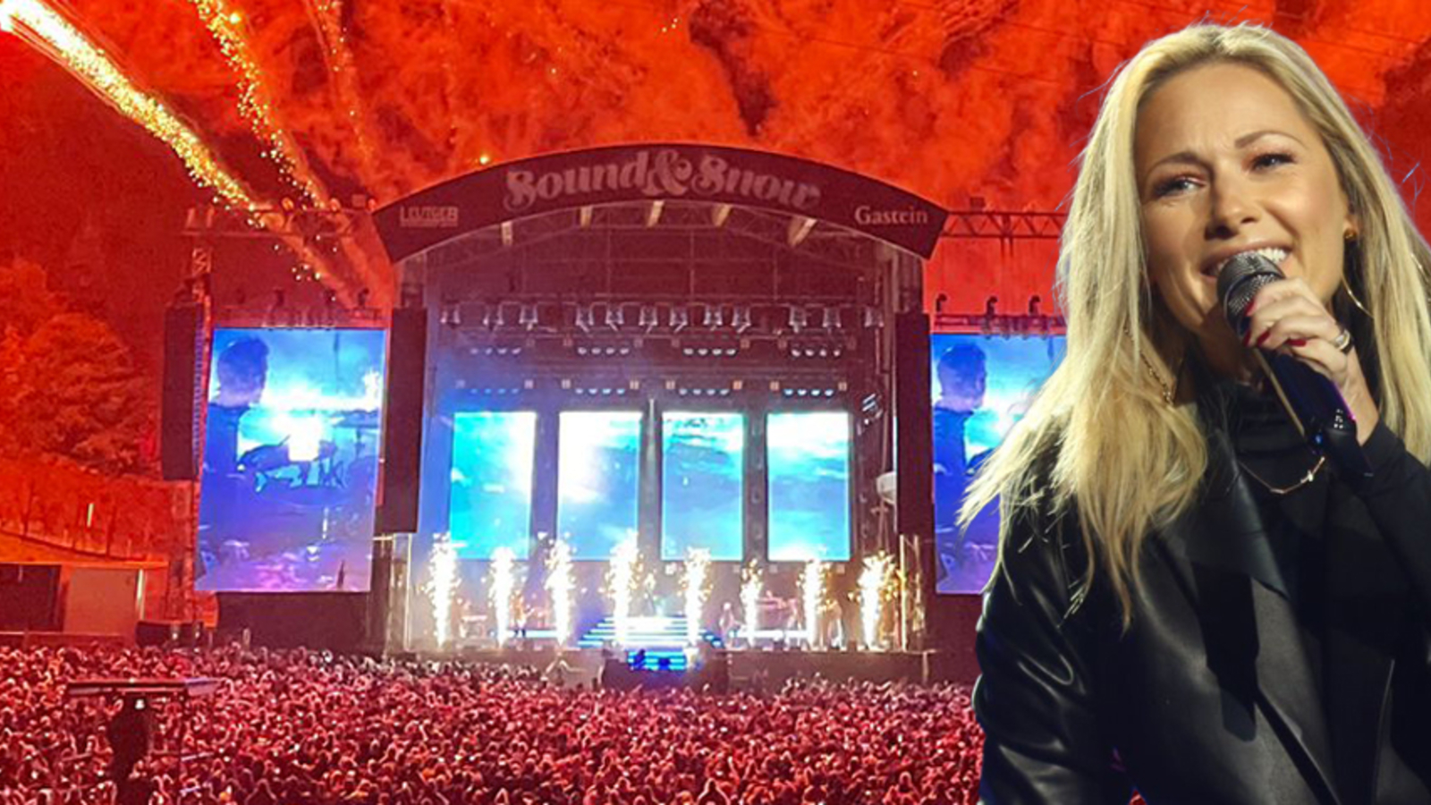 Helene: So feierte sie ihr verregnetes Österreich-Comeback