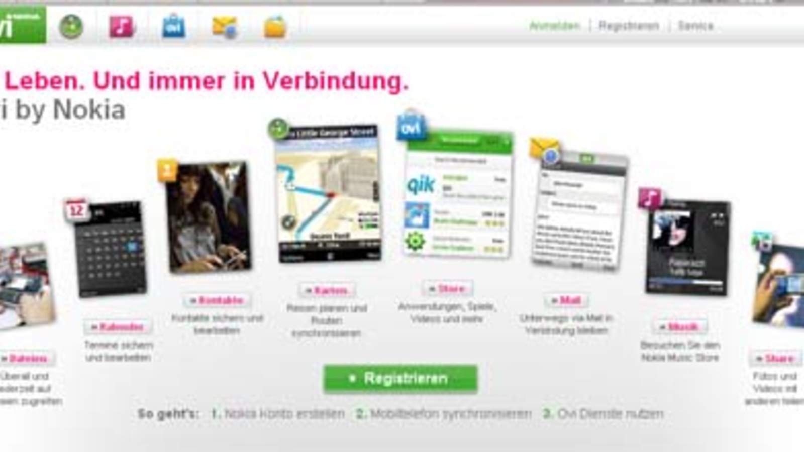 Riesiges Angebot im Nokia Ovi Store