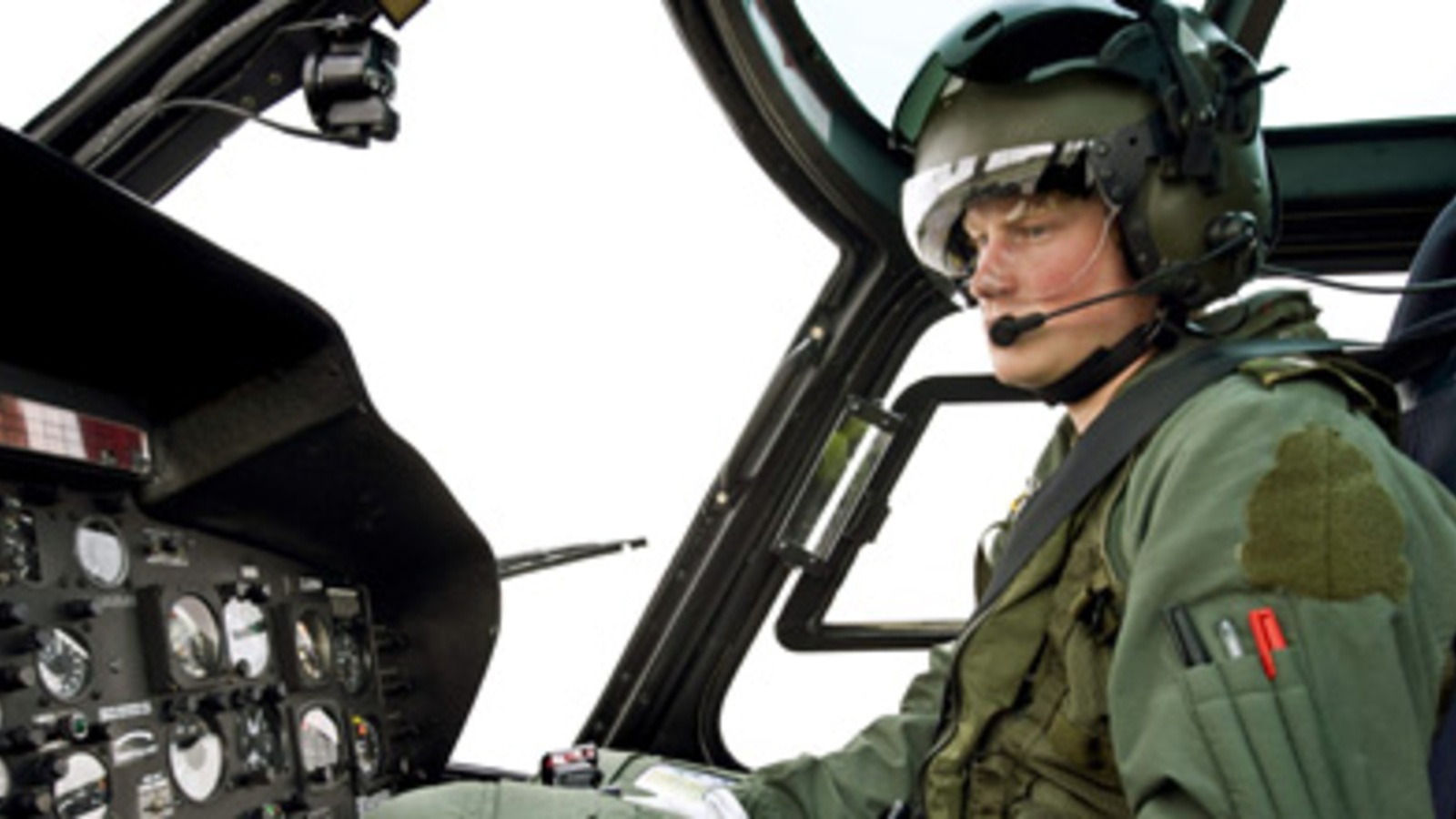 Prinz Harry ist jetzt Hubschrauberpilot