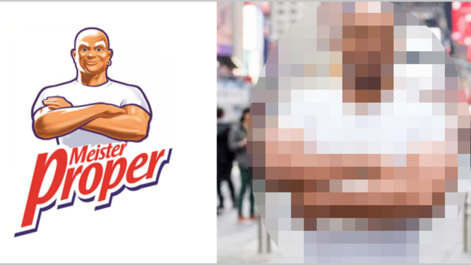 Meister Proper ist jetzt schwarz