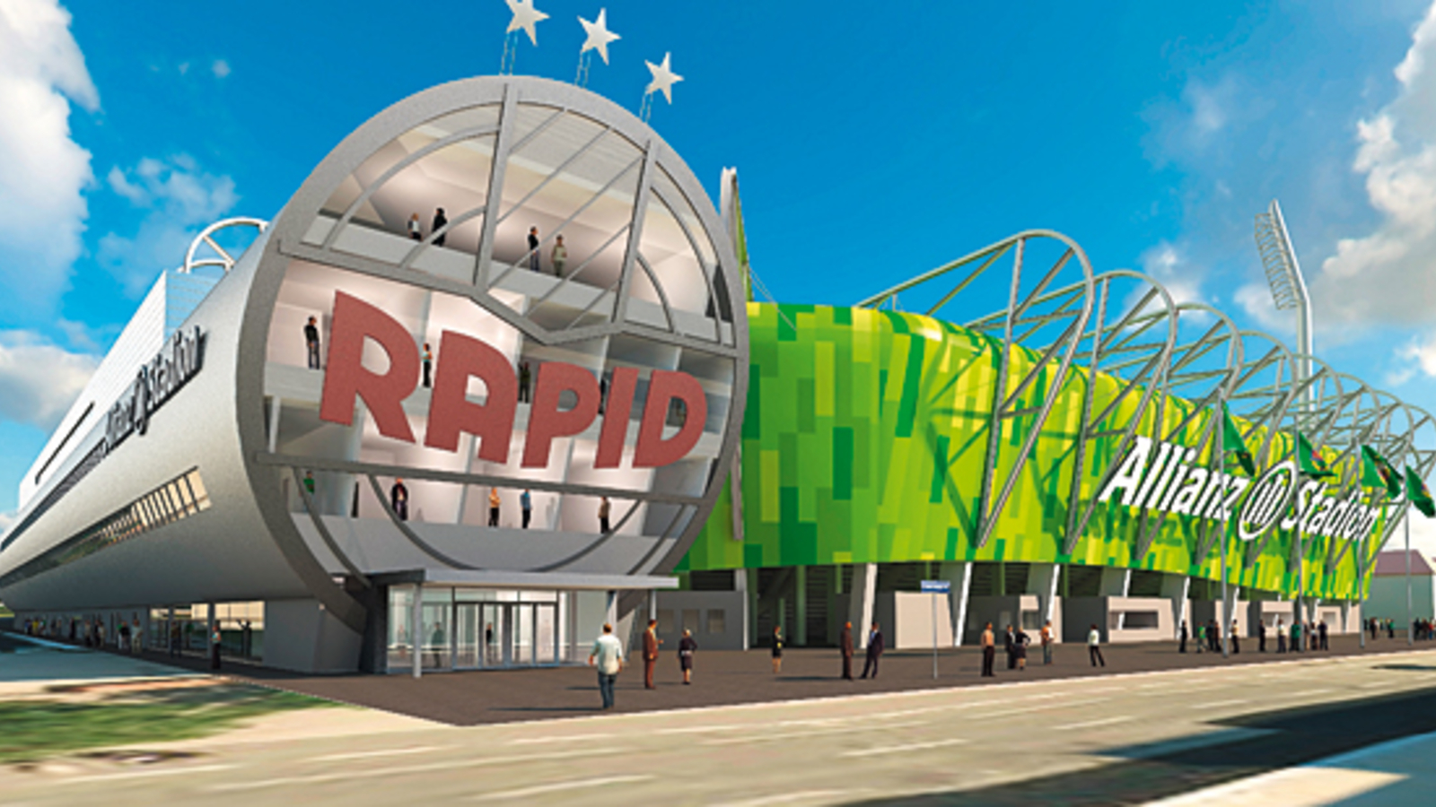 Stadion bringt Rapid Plus von 4 Mio. Euro
