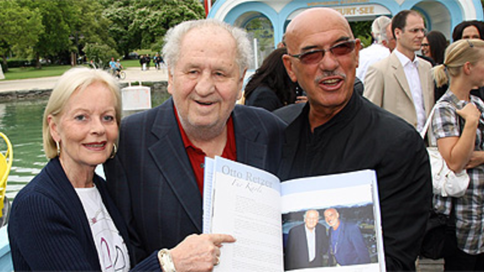 Otto Retzer auf hoher See