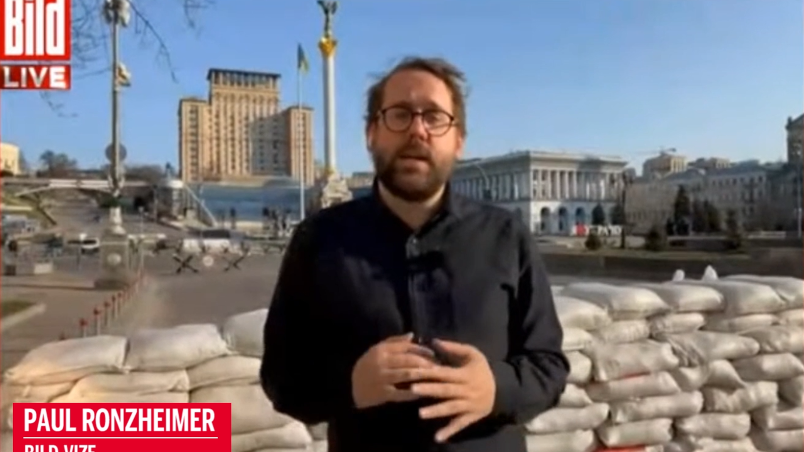 Putins Krieg: Paul Ronzheimer berichtet aus Kiew - oe24.at