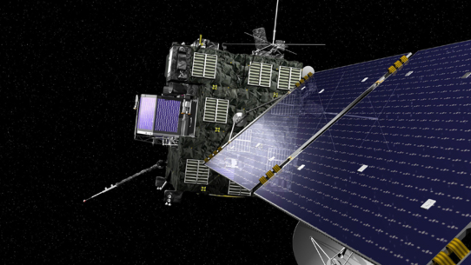 Raumsonde Rosetta nach 10 Jahren wieder aktiv FOTO