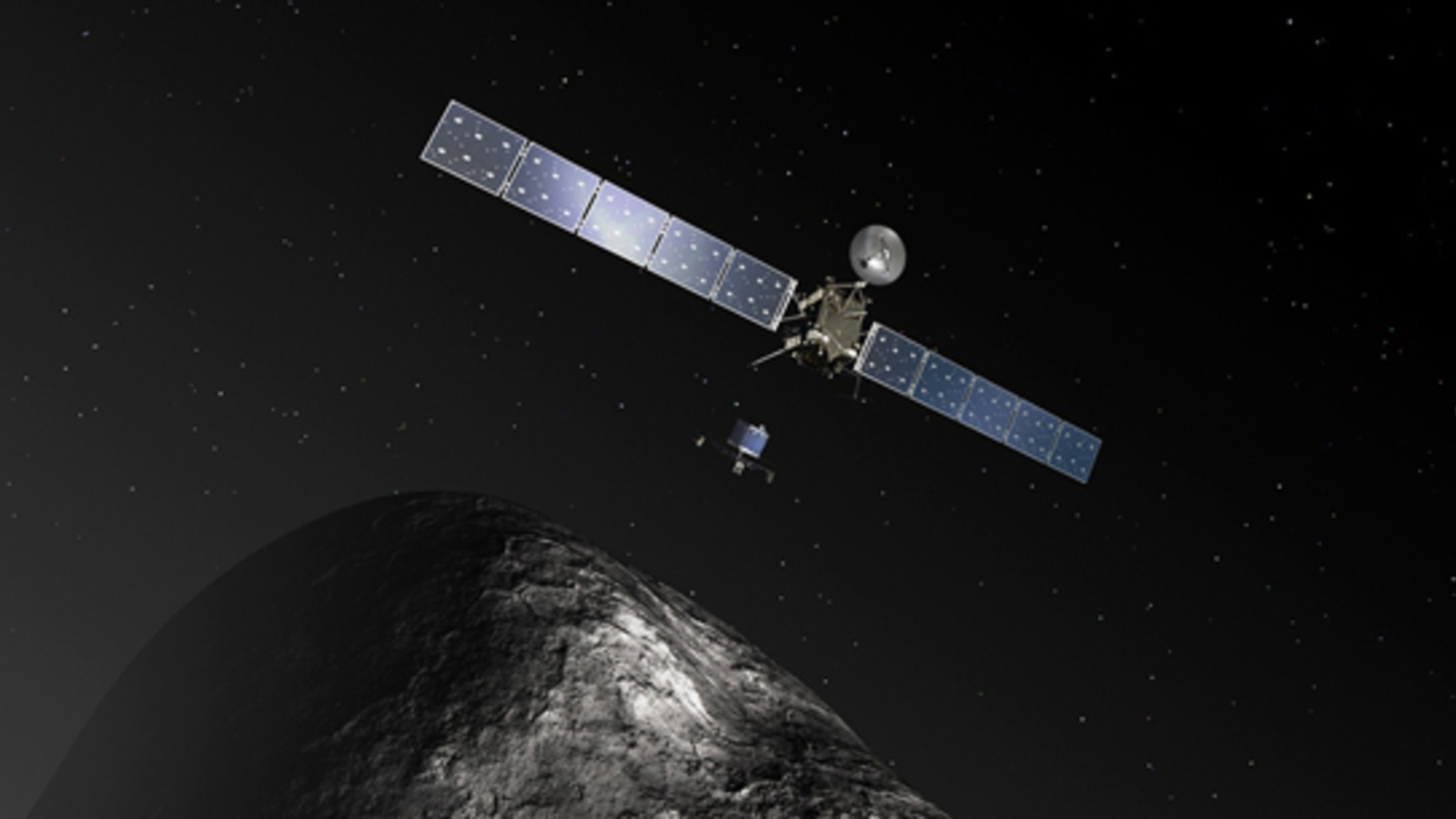 Raumsonde "Rosetta" schickt erstes Funksignal