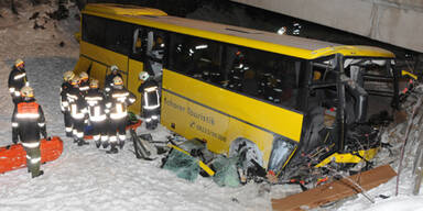 Bus abgestürzt: Versagten die Bremsen?