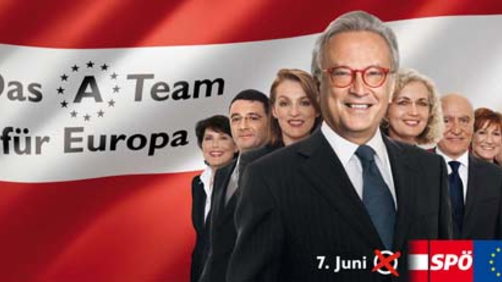 Der erste Blick auf die SPÖ-Wahlplakate
