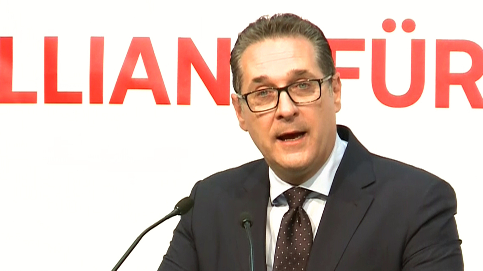 "Team HC Strache": Rede von Strache