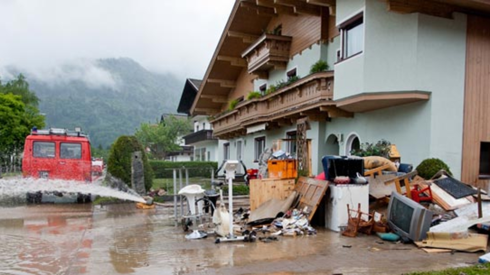 Hochwasser in Tirol: 110 Millionen Schaden