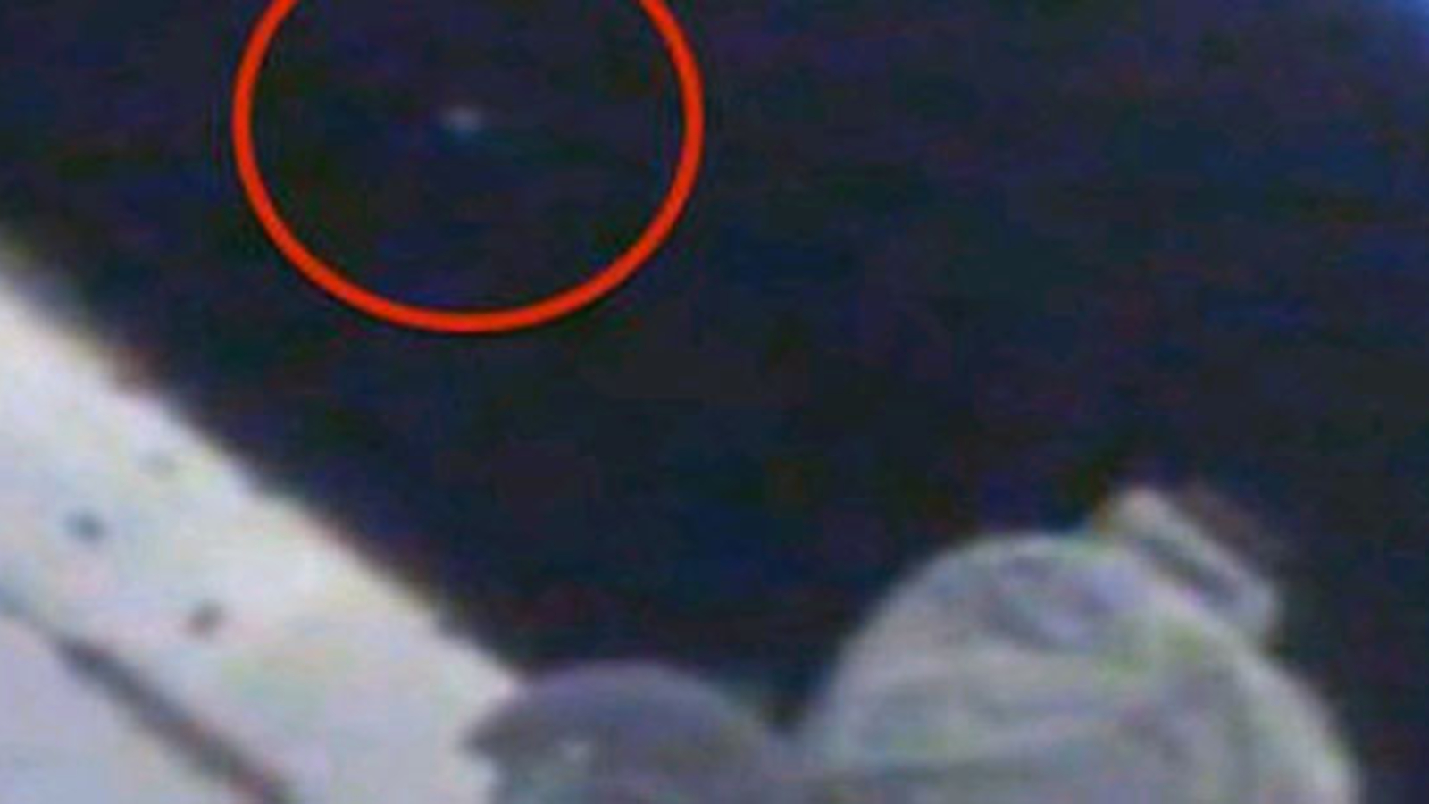 Webcam entdeckt Ufo, bevor sie abschaltet