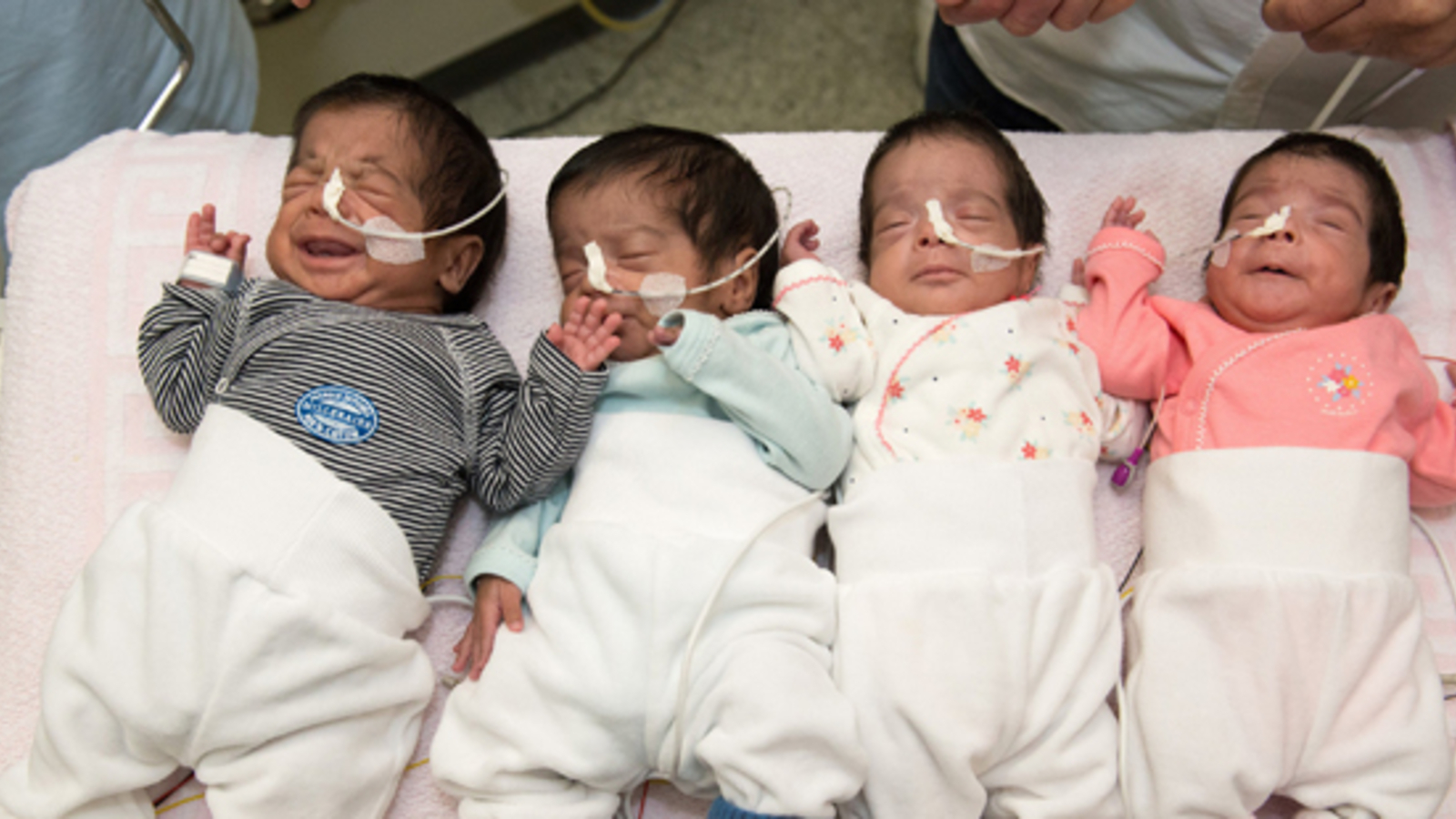 Vierlinge: Sensations-Geburt in München FOTO - oe24.at