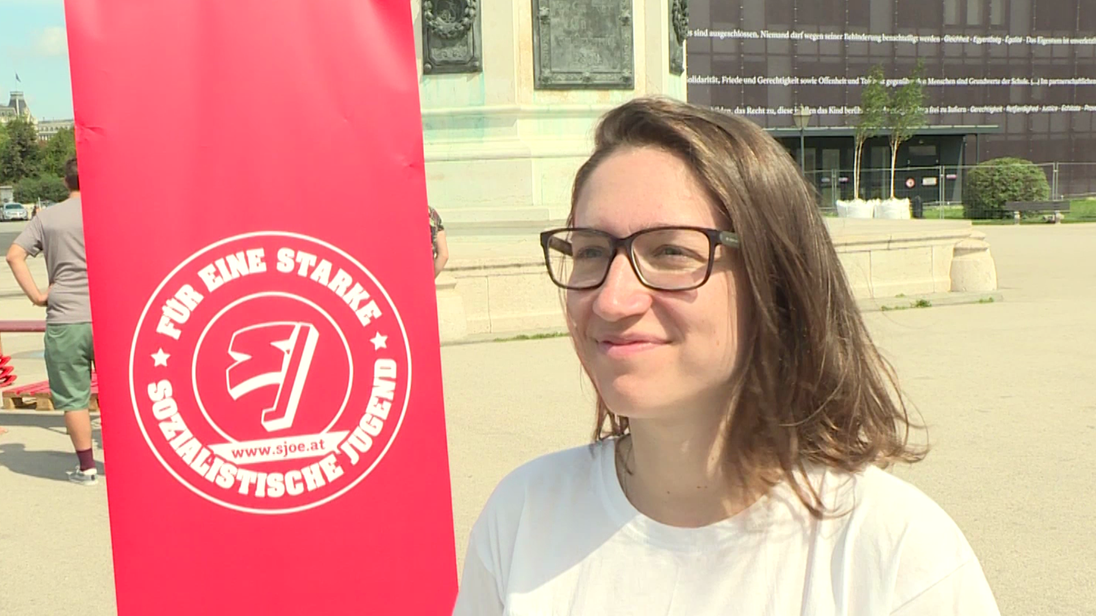 SJ-Vorsitzende Julia Herr im oe24.TV-Interview