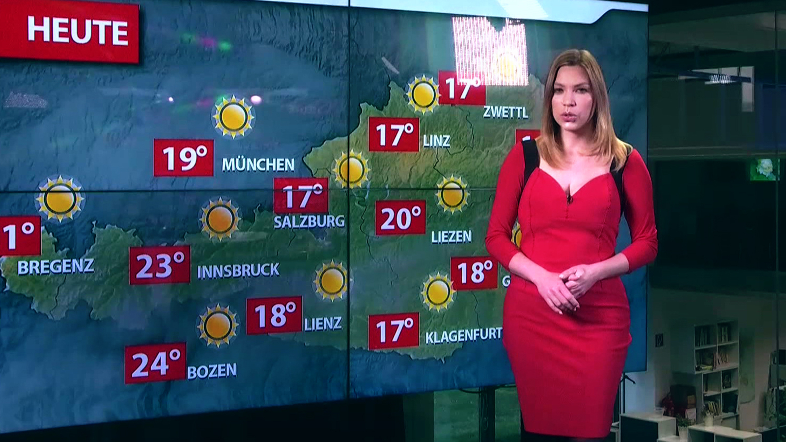 Wetterprognose für heute