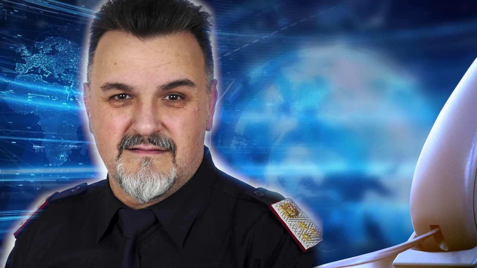 Polizeisprecher im Interview