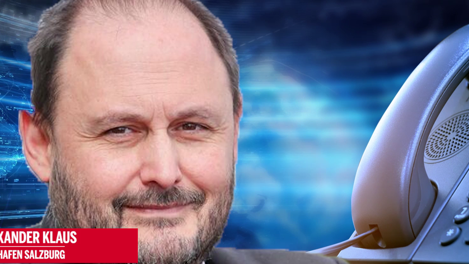 Alexander Klaus zu gestrandeten Passagieren in Salzburg - oe24.at