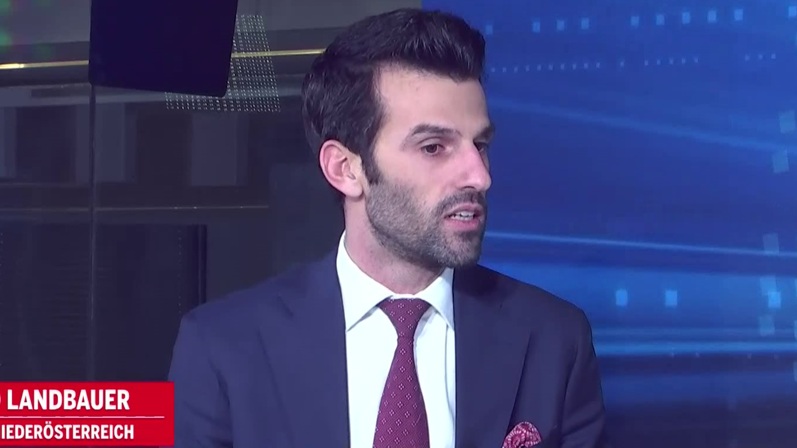 Udo Landbauer im oe24 Exklusiv-Interview - oe24.at