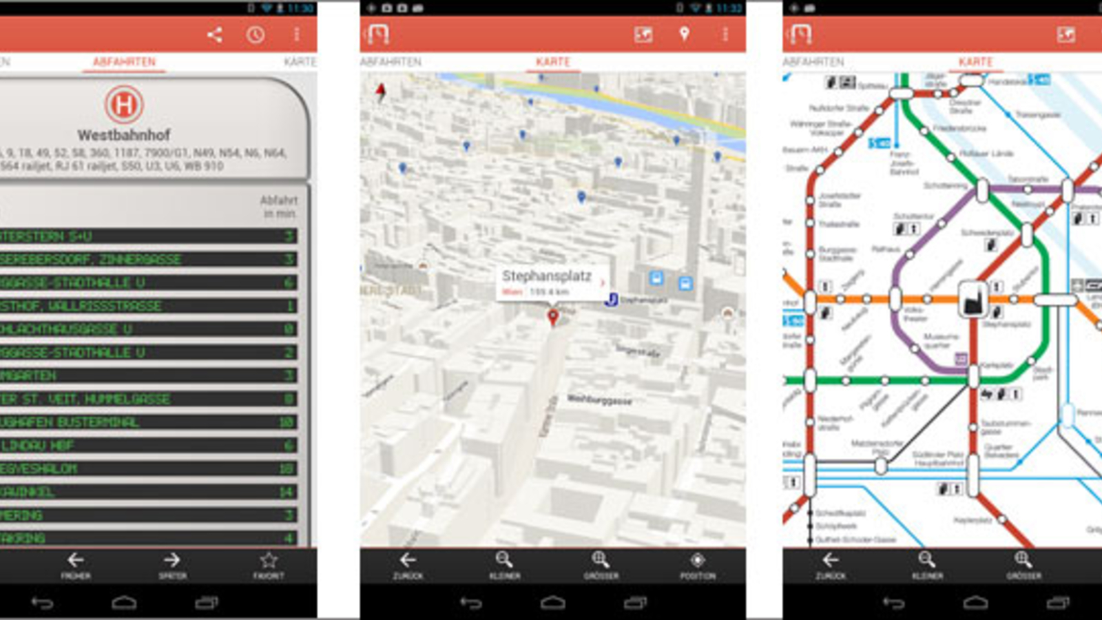 Willi-App zeigt Wiener Linien in Echtzeit an