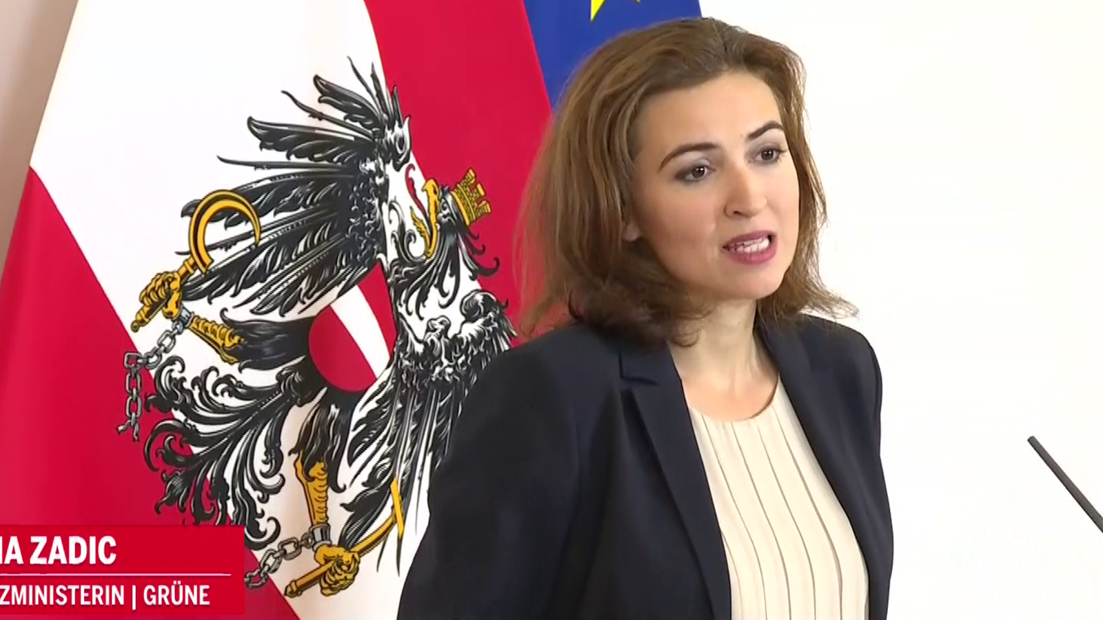 Statement von Alma Zadic